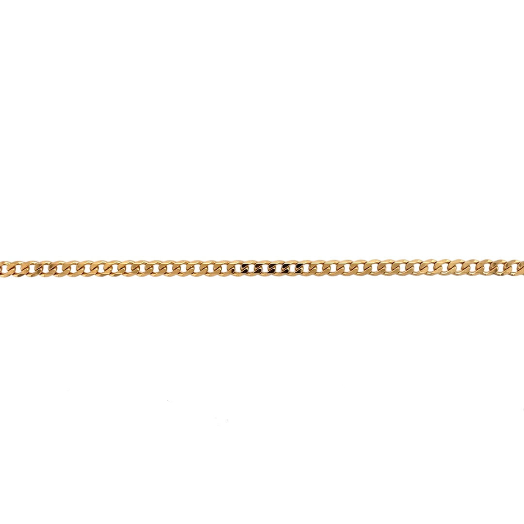 New 9ct Gold 22" Curb Chain – Gold Reserves Jewellers