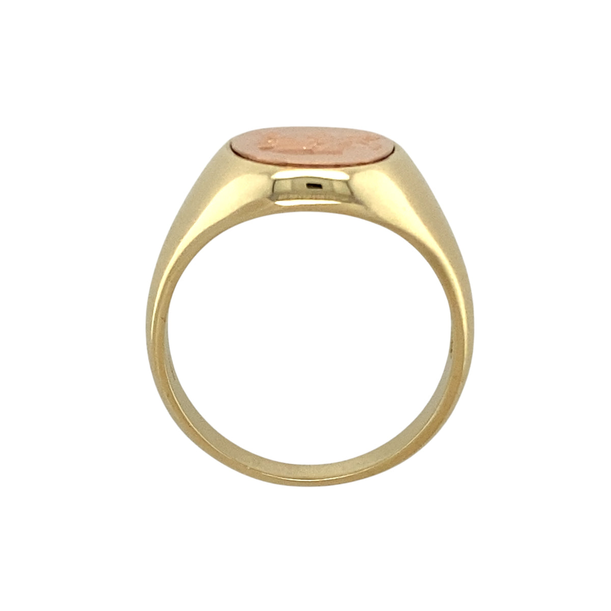 Preowned 9ct Gold Clogau Welsh Dragon Oval Signet Ring – Gold Reserves ...