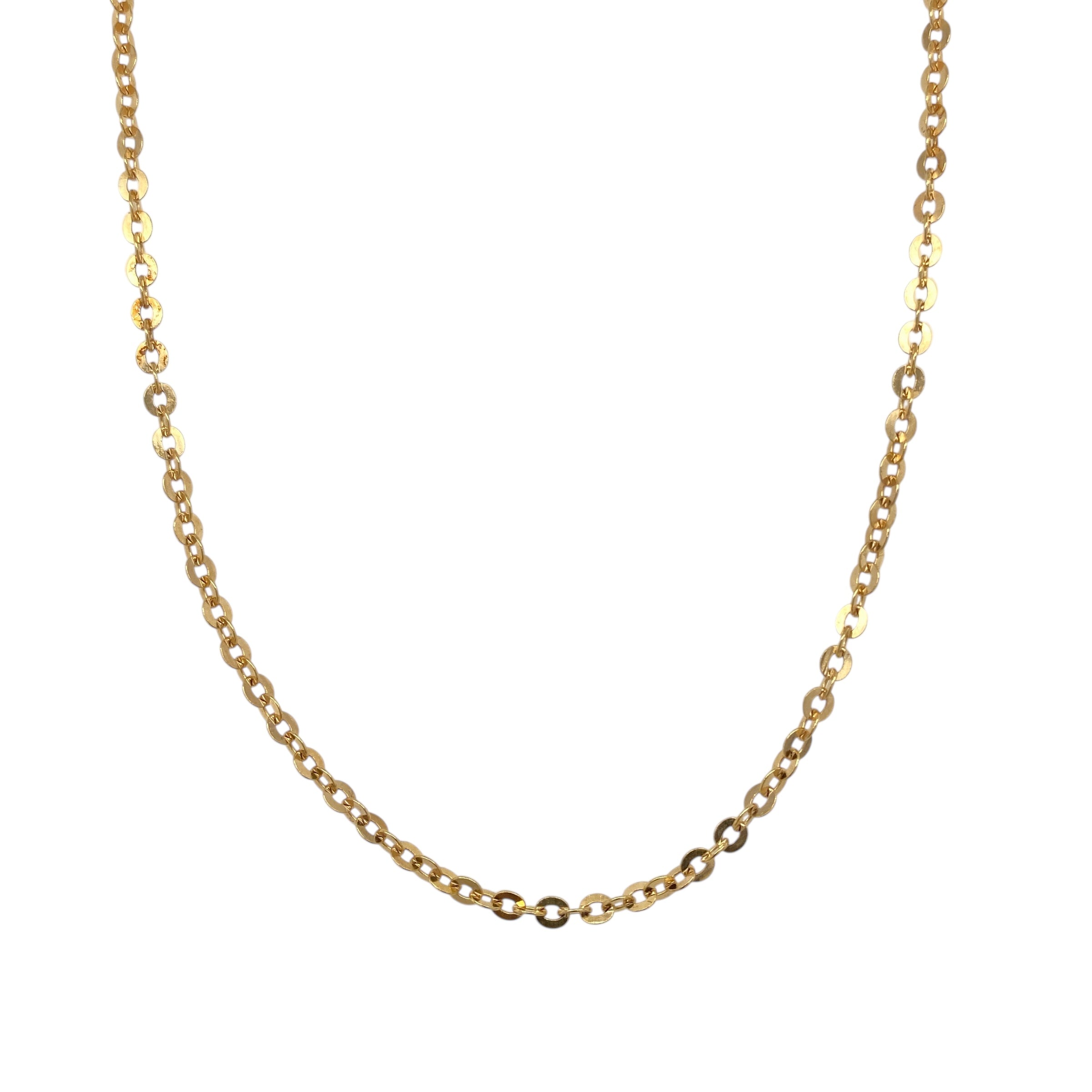 9ct Gold 16" Trace Chain – Gold Reserves Jewellers