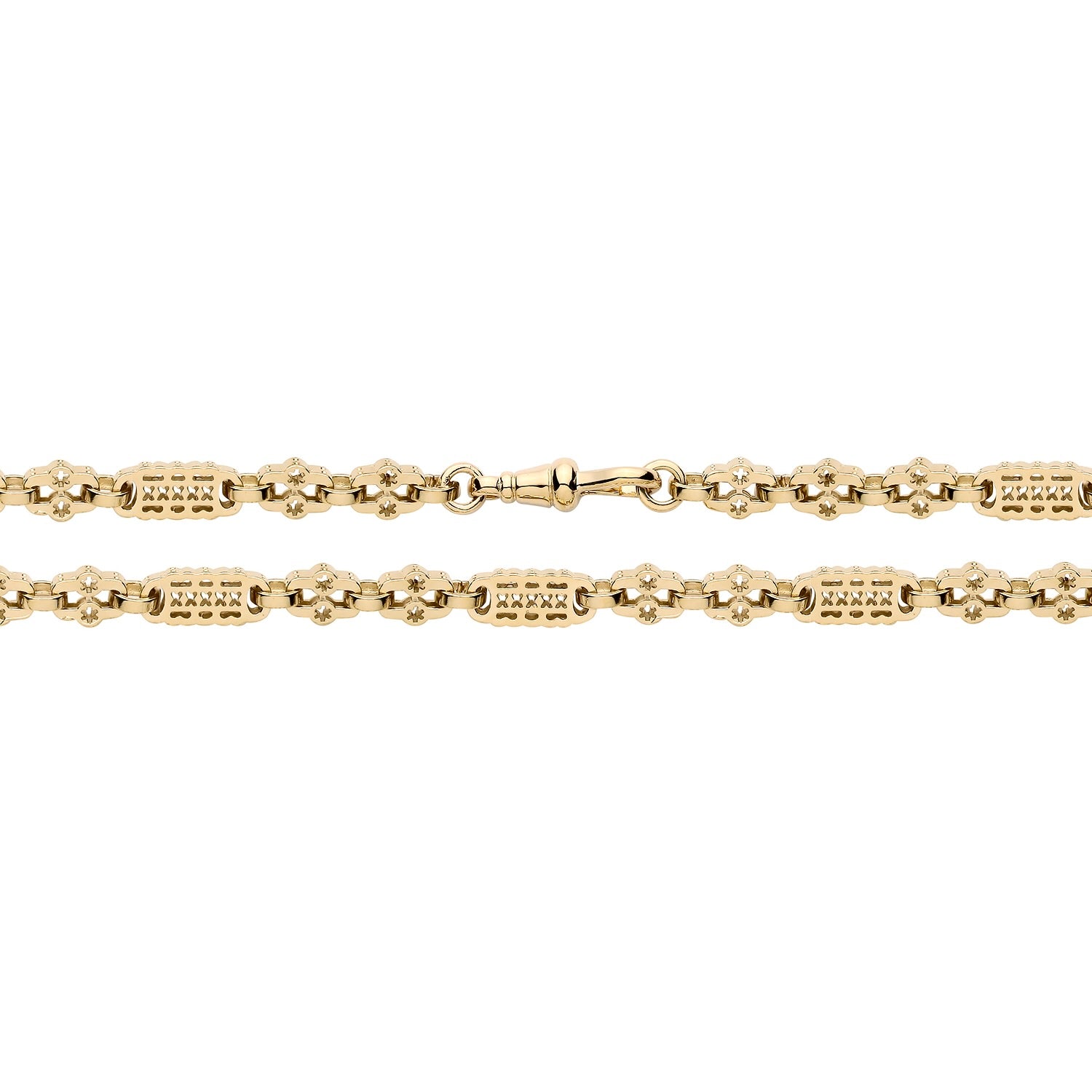 925 Silver Gold Plated 6" Children's Star and Bar Bracelet – Gold ...