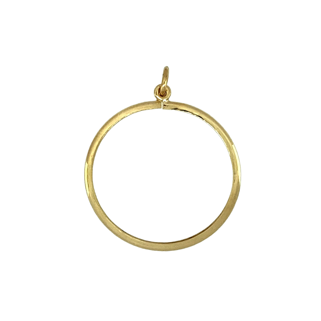New 9ct Gold Full Sovereign Mount Pendant – Gold Reserves Jewellers